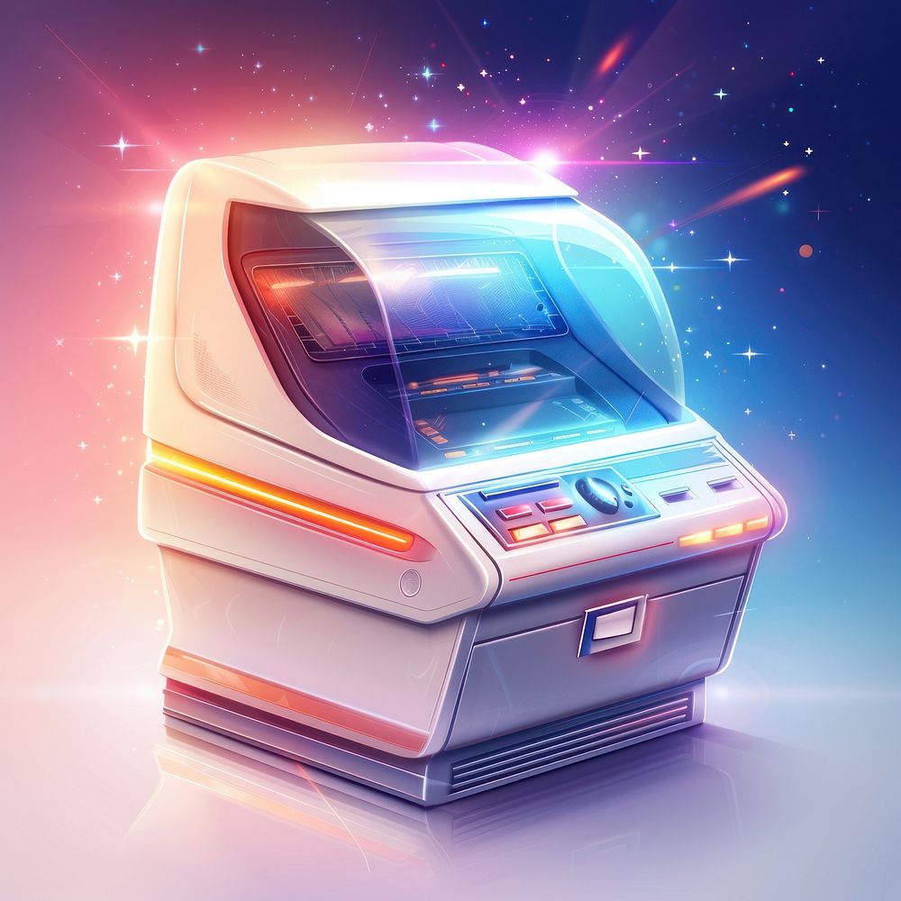 Jukebox machine vehicle transportation electronics. | Free Photo ...