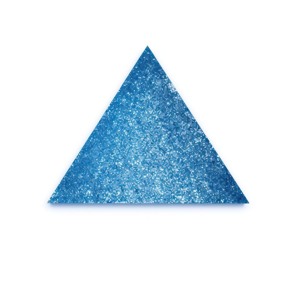 Triangle icon shape triangle glitter | Free Photo Illustration - rawpixel
