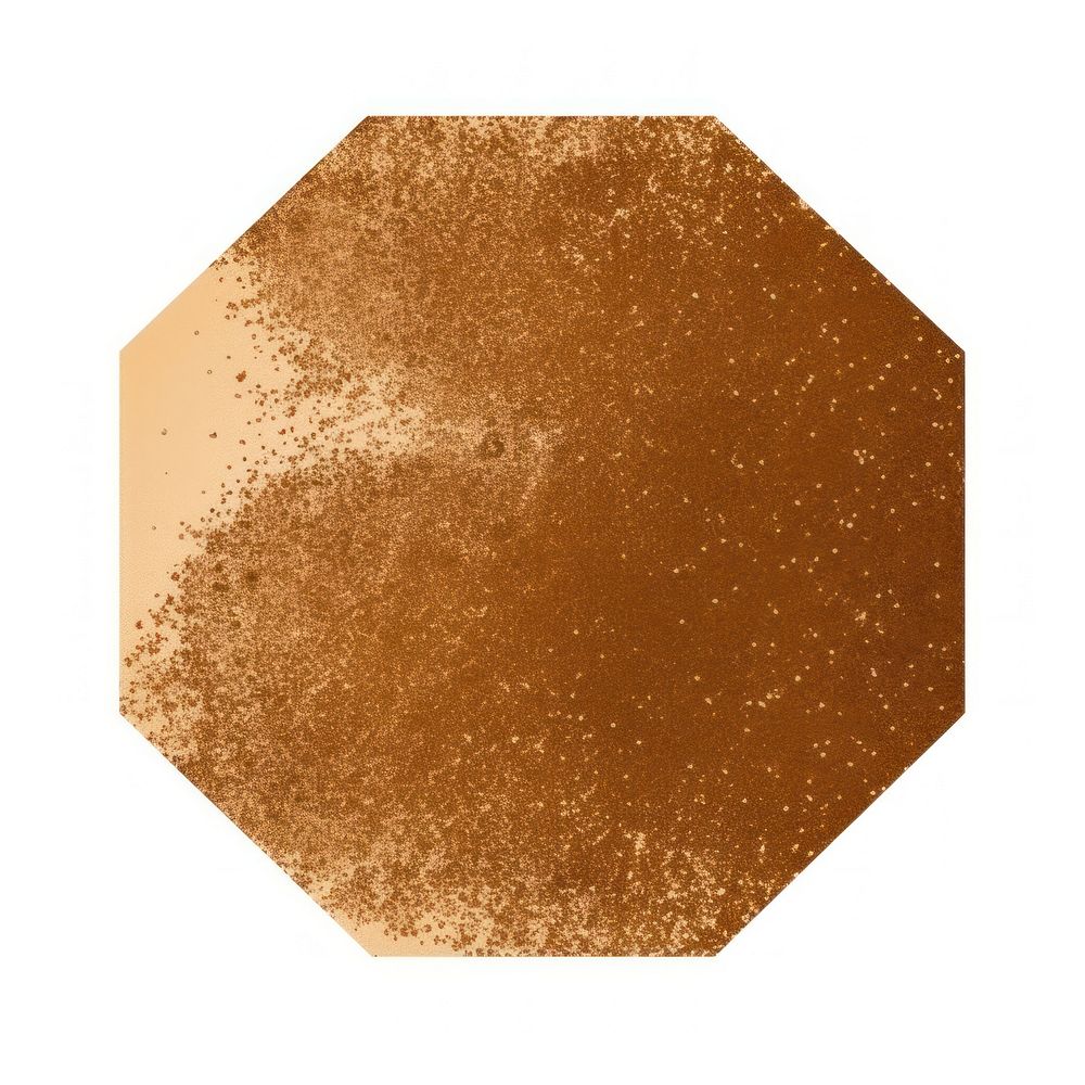 Octagon icon powder shape brown. | Free Photo Illustration - rawpixel
