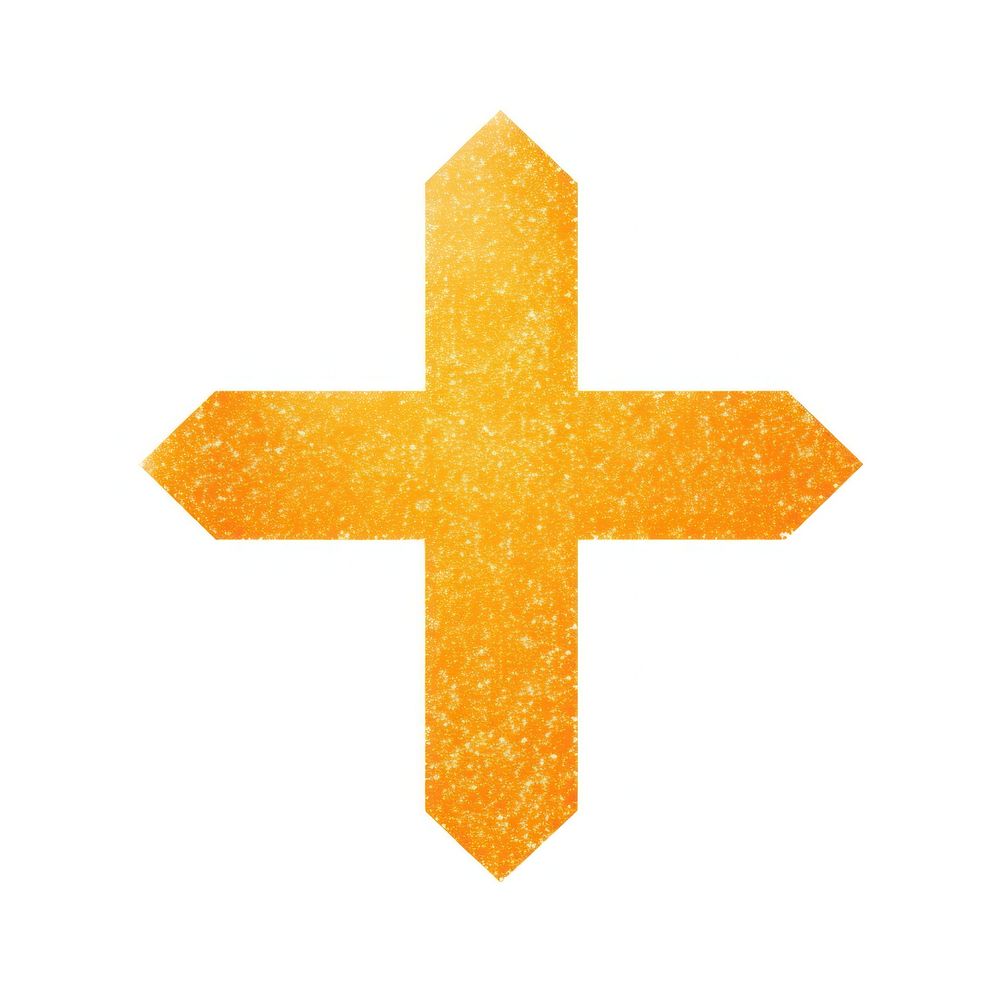 Orange cross icon symbol shape | Free Photo Illustration - rawpixel