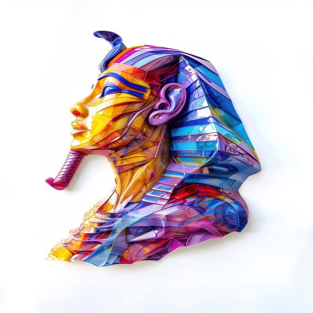Sphinx shaped purple art toy. | Premium Photo - rawpixel