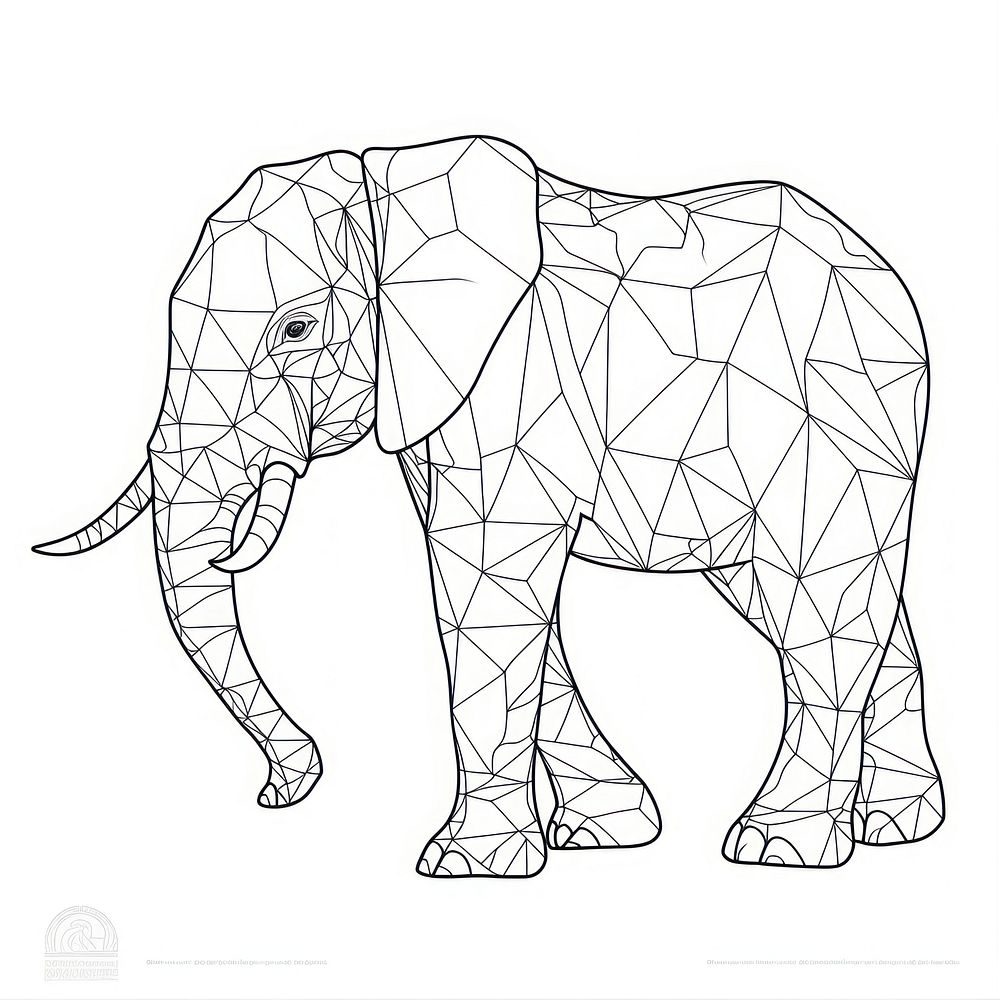 Elephant sketch drawing animal. | Free Photo Illustration - rawpixel