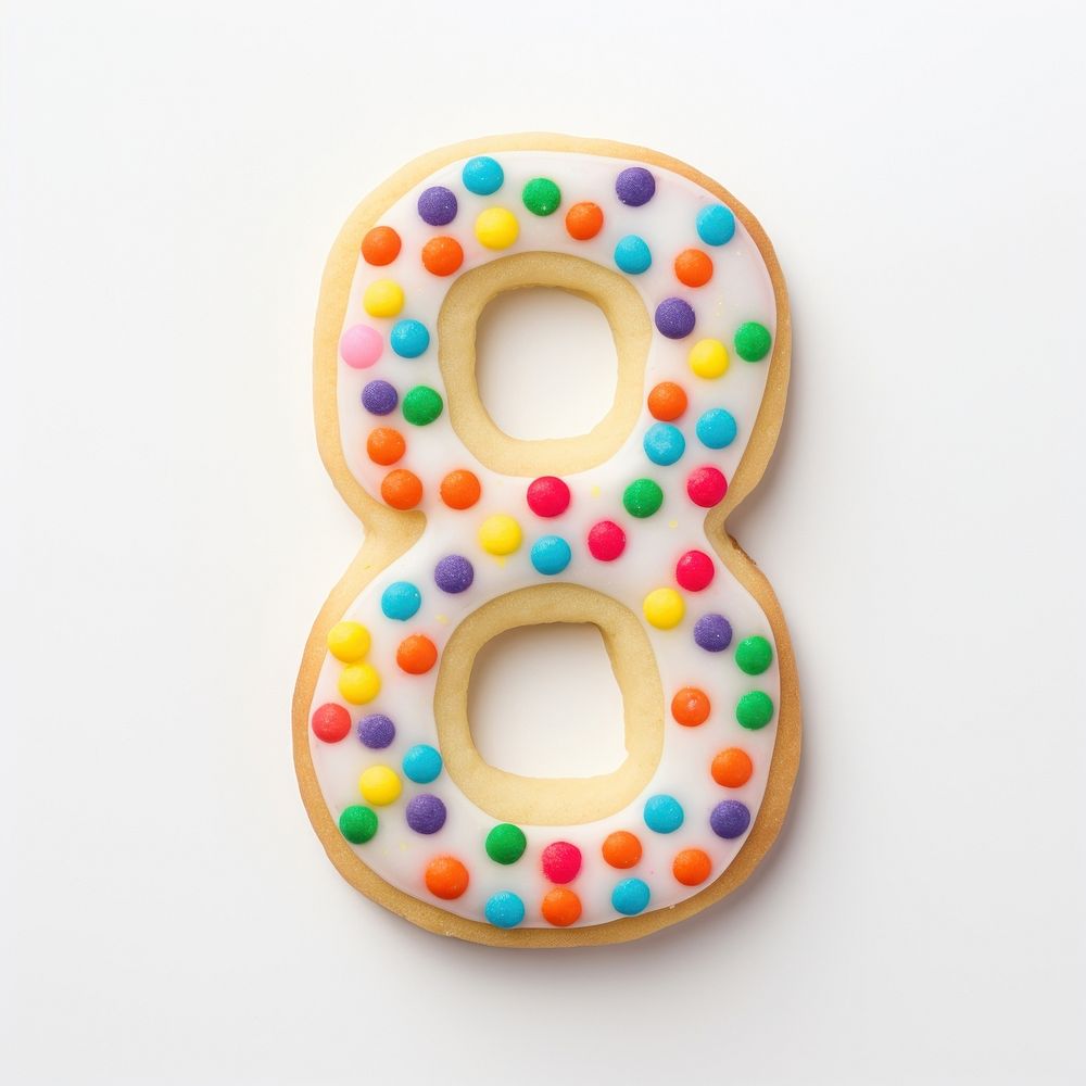 Number food dessert cookie. | Premium Photo - rawpixel