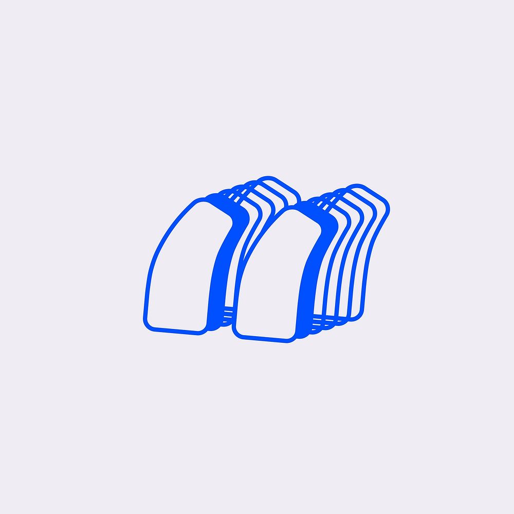 Blue quotation mark symbol | Free Photo Illustration - rawpixel