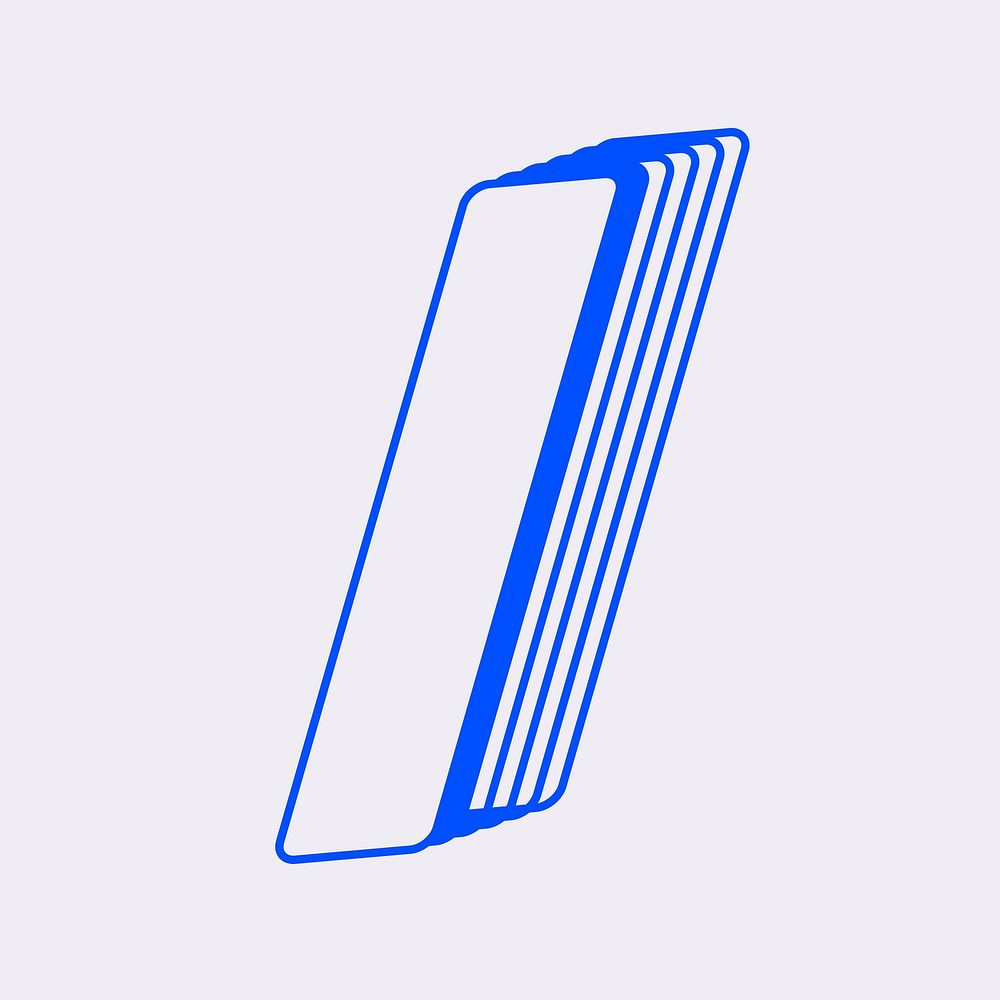 Blue slash symbol | Free Photo Illustration - rawpixel