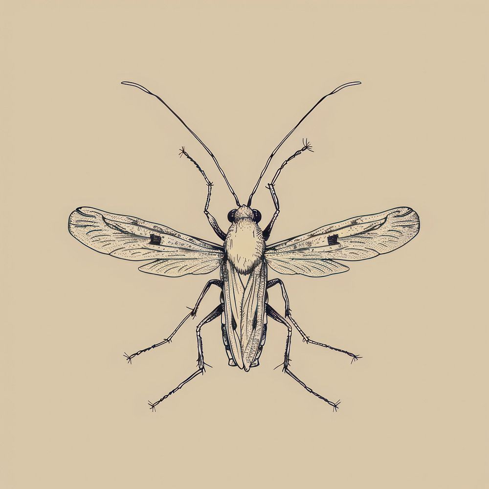 Hand drawn insect drawing sketch | Free Photo Illustration - rawpixel