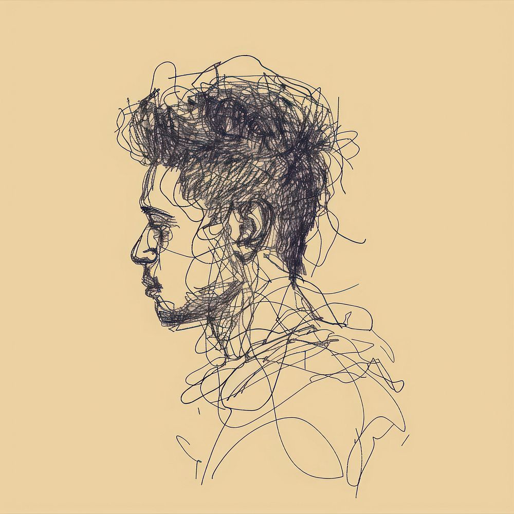 Hand drawn men drawing sketch | Premium Photo Illustration - rawpixel