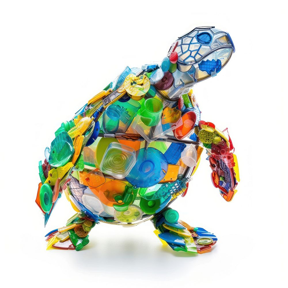 Turtle plastic tube animal tortoise | Free Photo - rawpixel