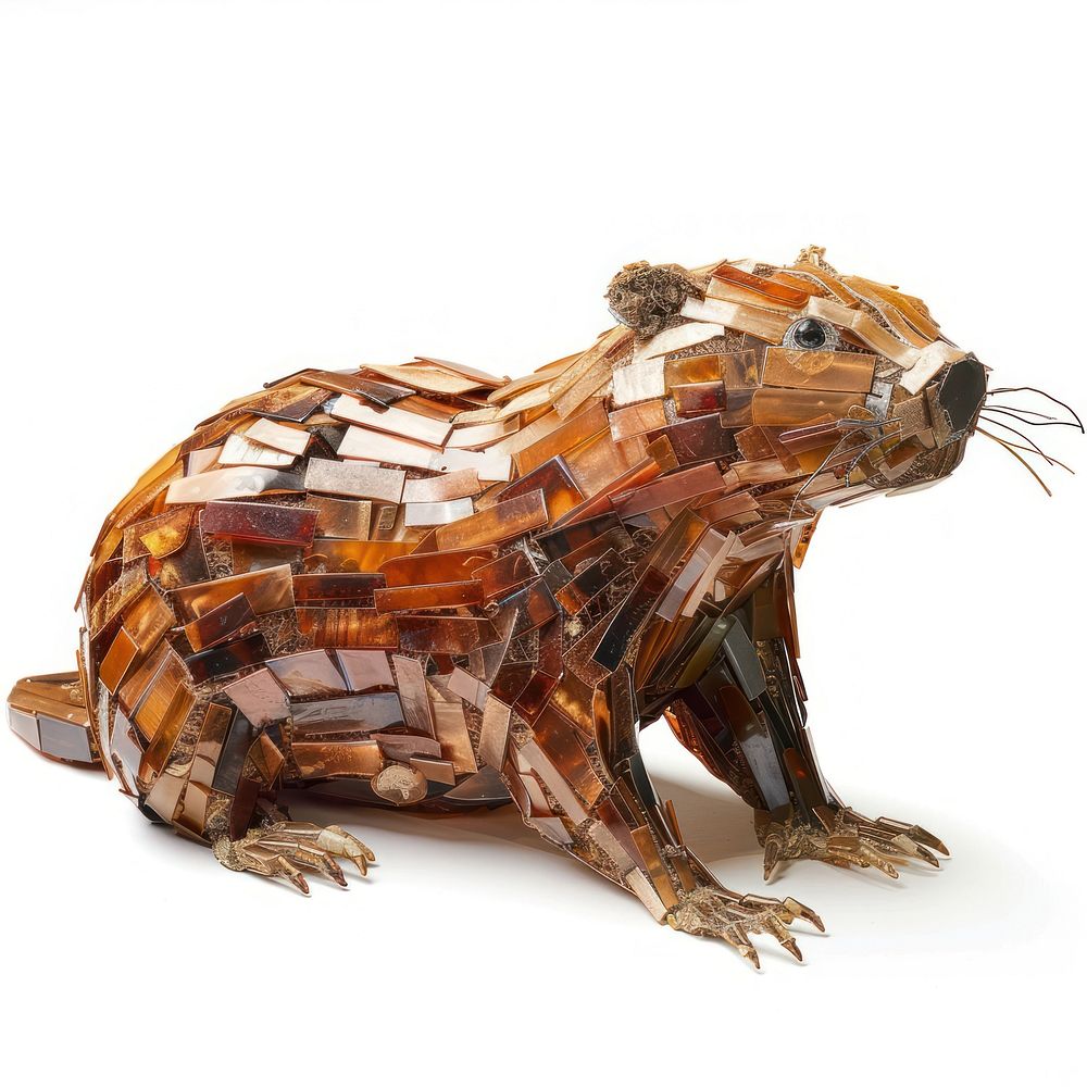 Beaver made plastic animal wildlife | Free Photo - rawpixel