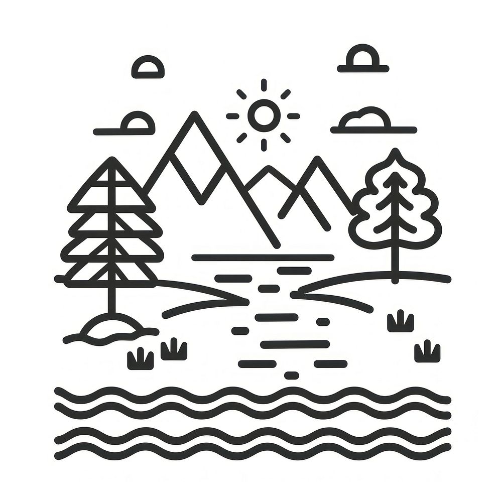 Lake Vector Icon dynamite weaponry | Free Photo Illustration - rawpixel