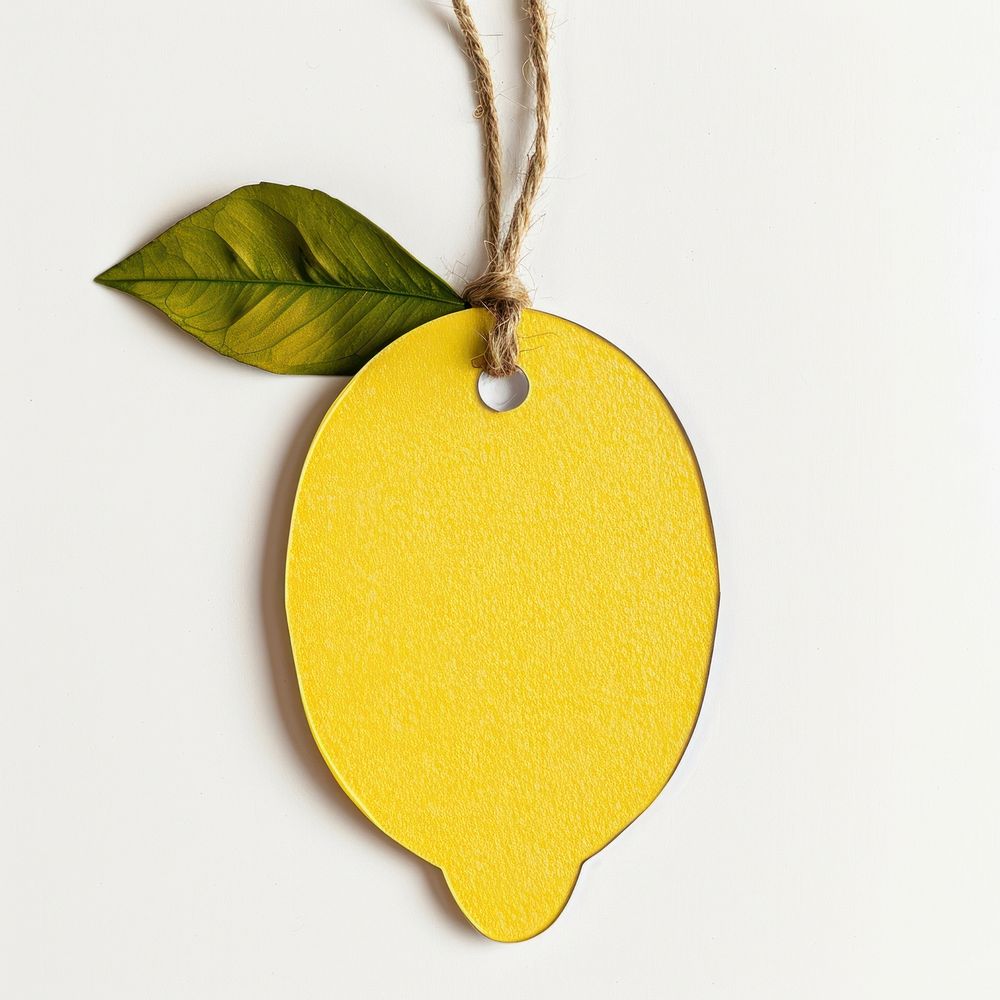 Lemon shape accessories accessory produce. | Premium Photo - rawpixel