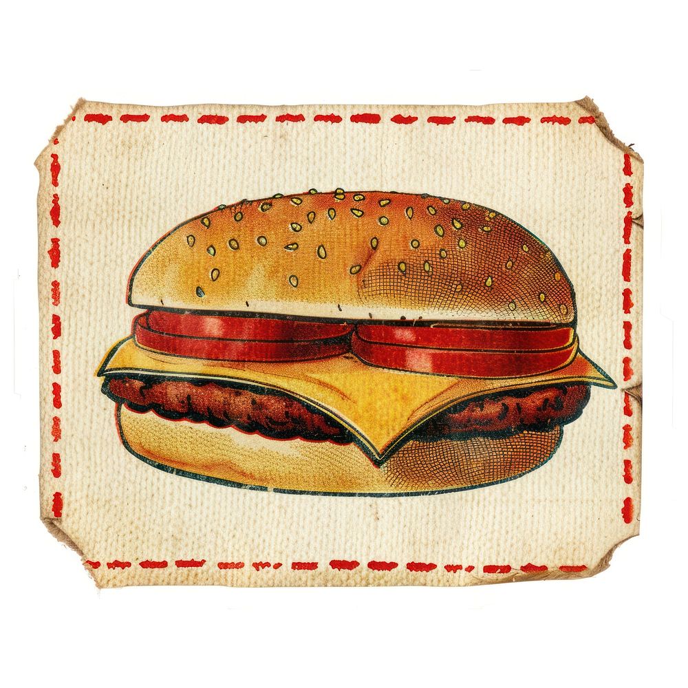 Burger diaper food. | Free Photo - rawpixel