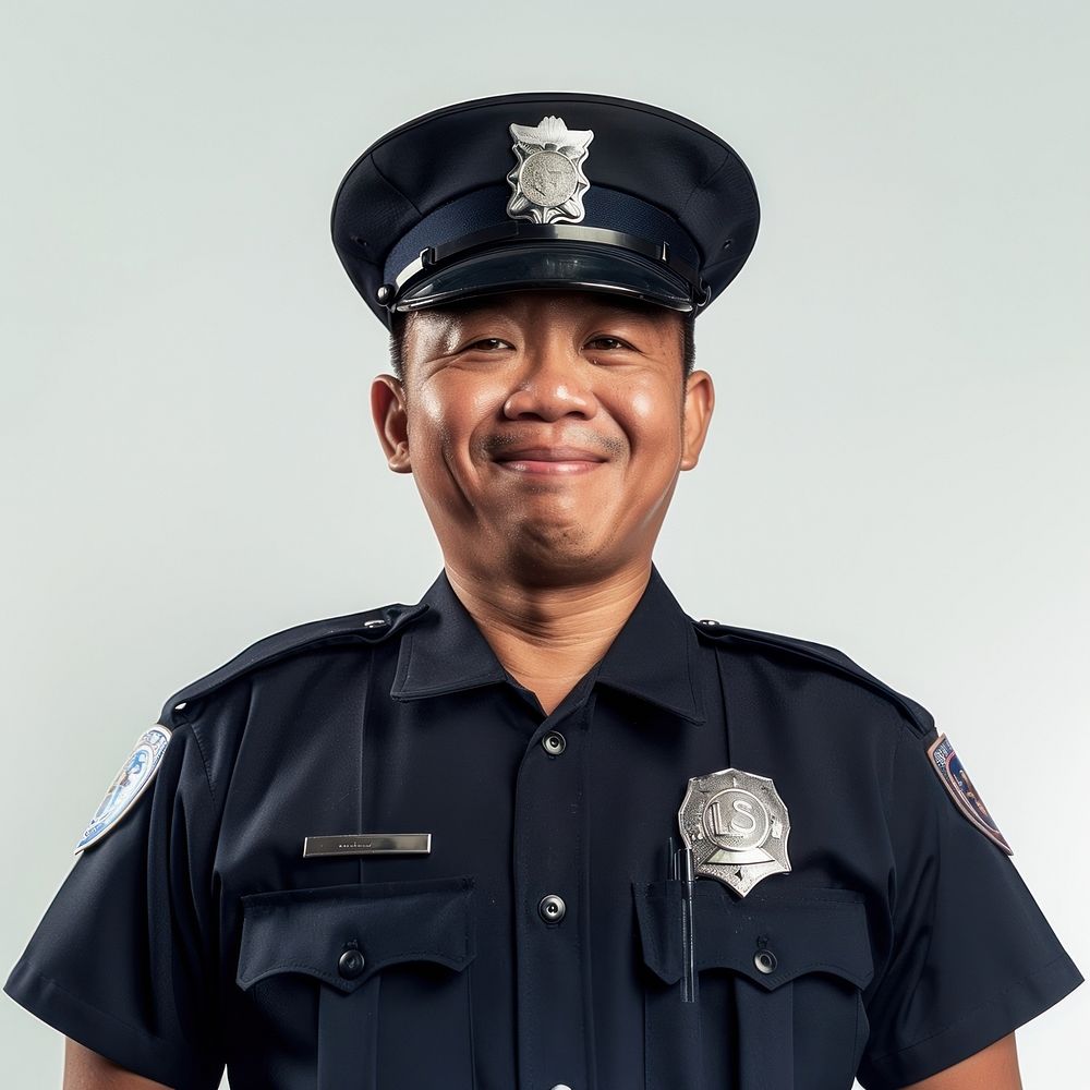 Thai police smile clothing officer | Free Photo - rawpixel