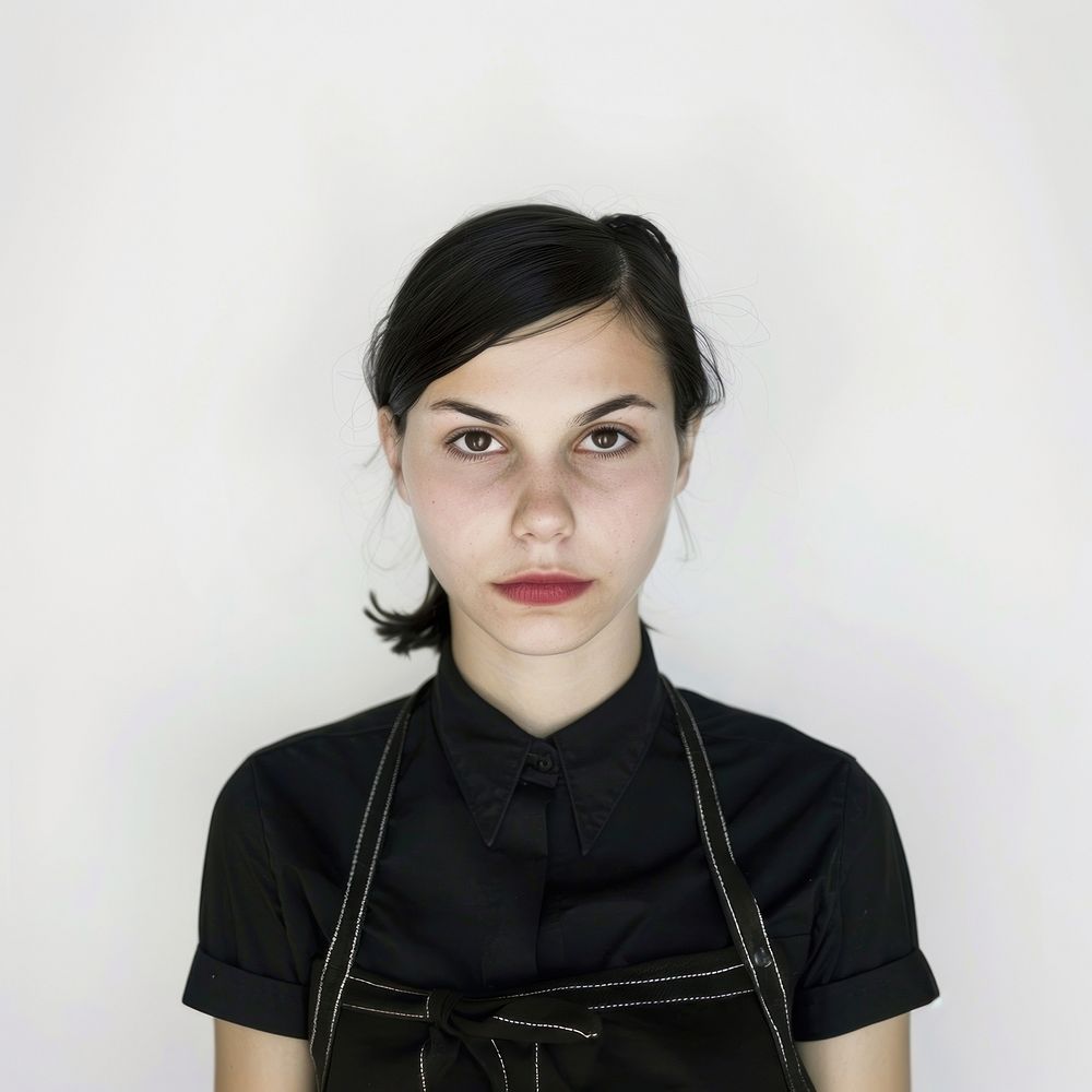 Waitress portrait photo face. | Free Photo - rawpixel