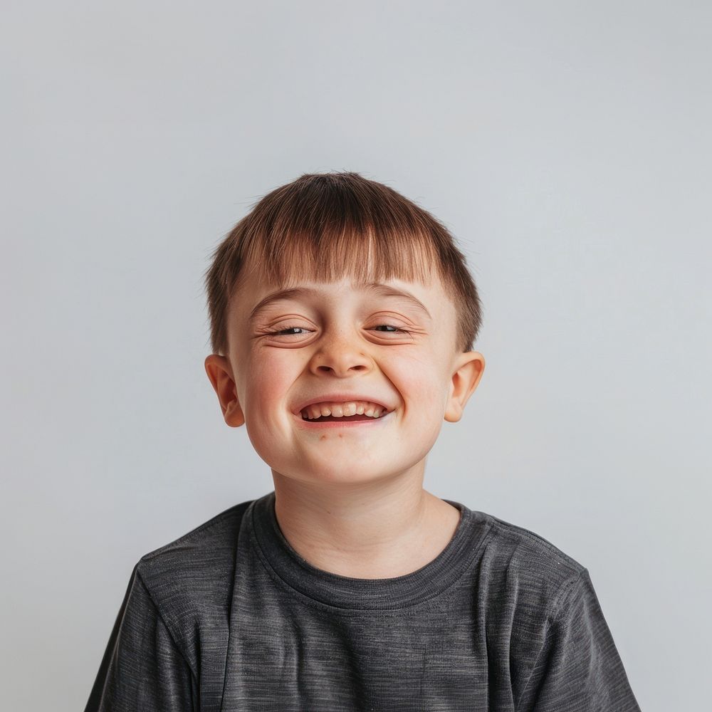 Boy kid happy face laughing. | Free Photo - rawpixel
