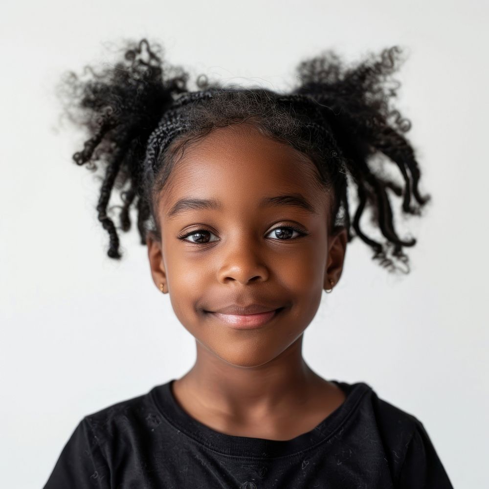 Black girl kid portrait photo | Free Photo - rawpixel