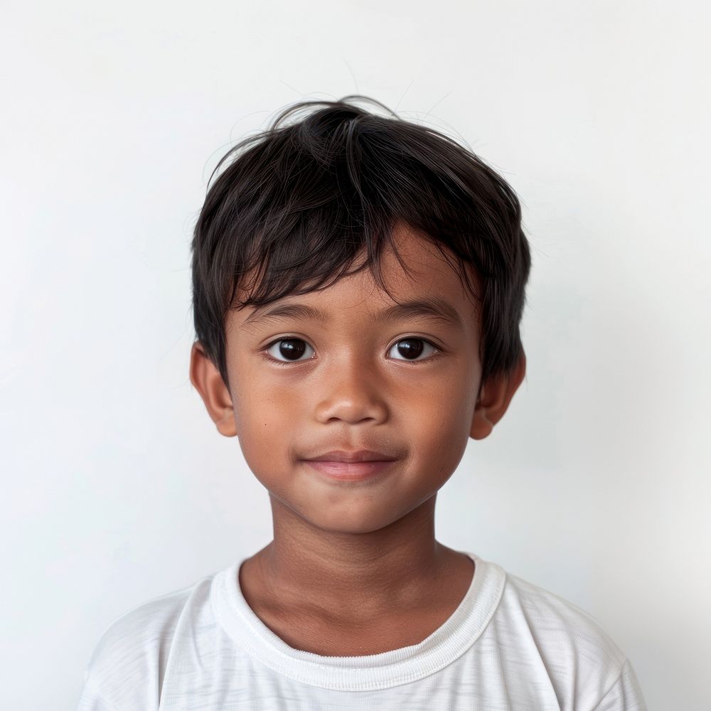 Filipino kid portrait photo happy. | Free Photo - rawpixel