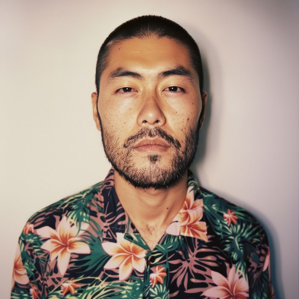 Hawaii man portrait photo face. | Free Photo - rawpixel