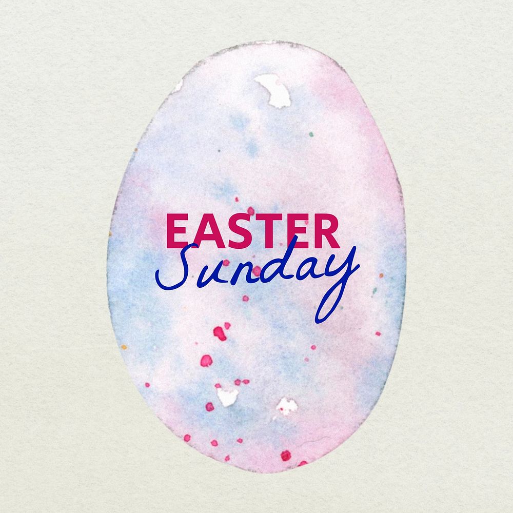 Easter sunday Facebook post | Free Photo - rawpixel
