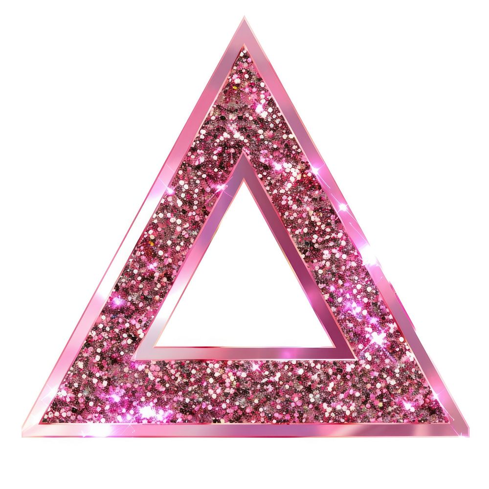 Frame glitter triangle shape shiny | Premium Photo Illustration - rawpixel