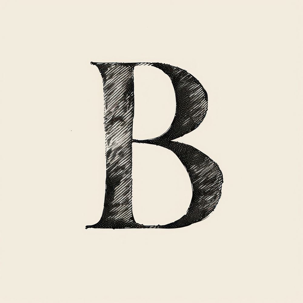 Letter B alphabet font text. | Premium Photo Illustration - rawpixel