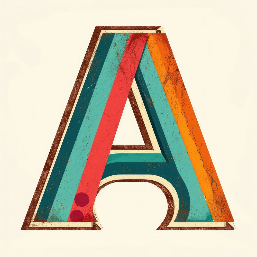 Alphabet A font text creativity. | Free Photo Illustration - rawpixel