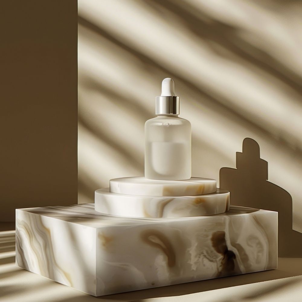 dropper bottle white label cosmetics. | Premium Photo - rawpixel