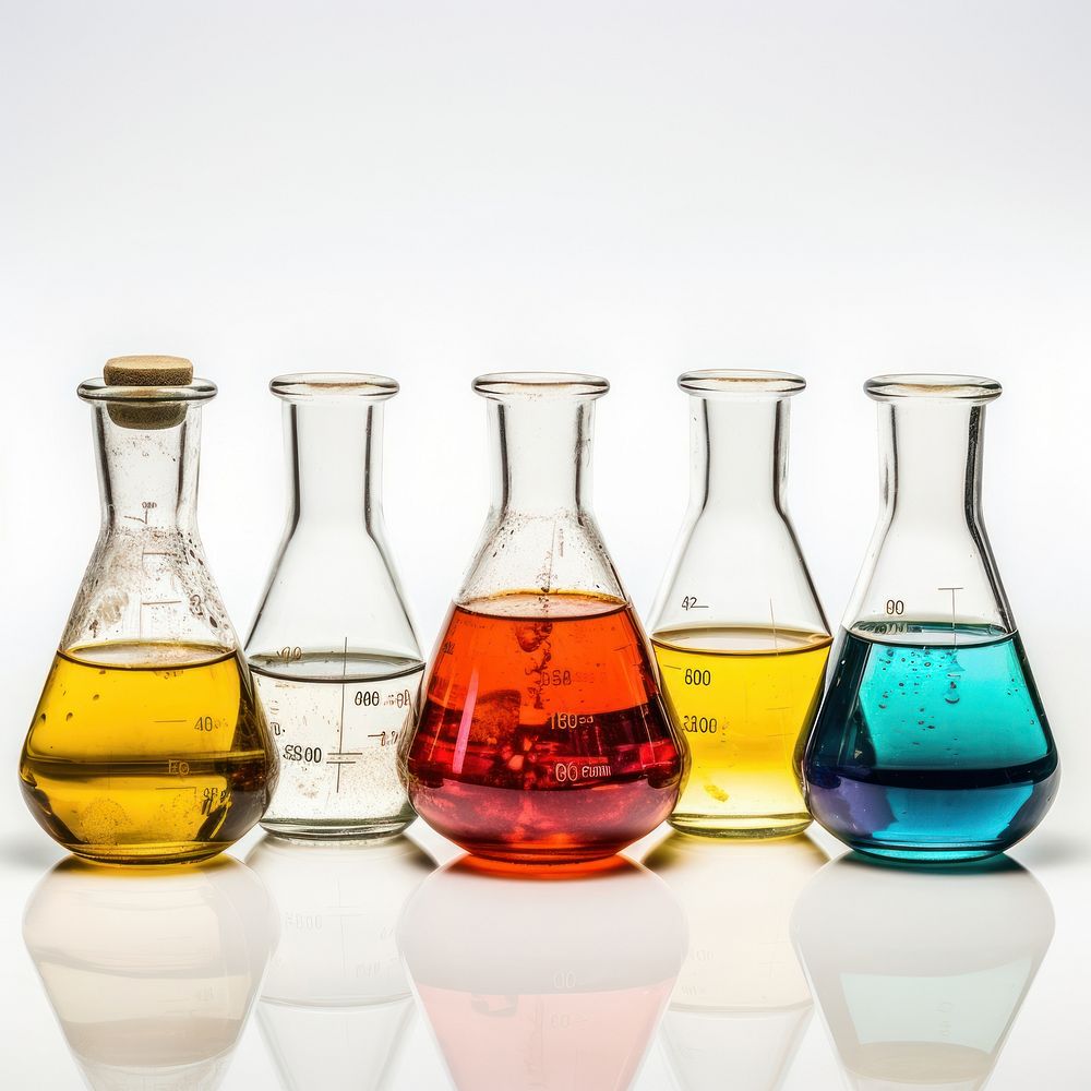Flasks science glass biotechnology. | Free Photo - rawpixel