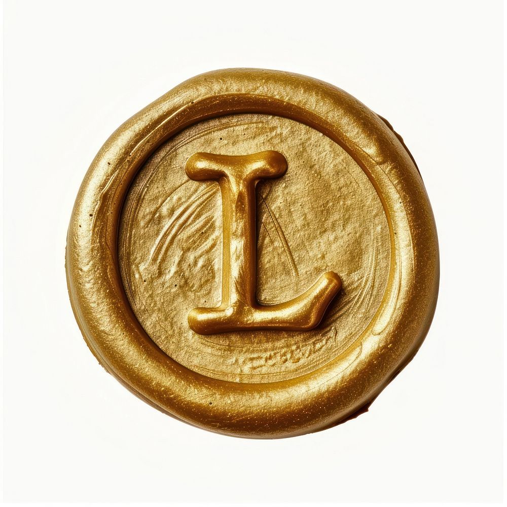 Letter L gold wax seal | Premium Photo - rawpixel