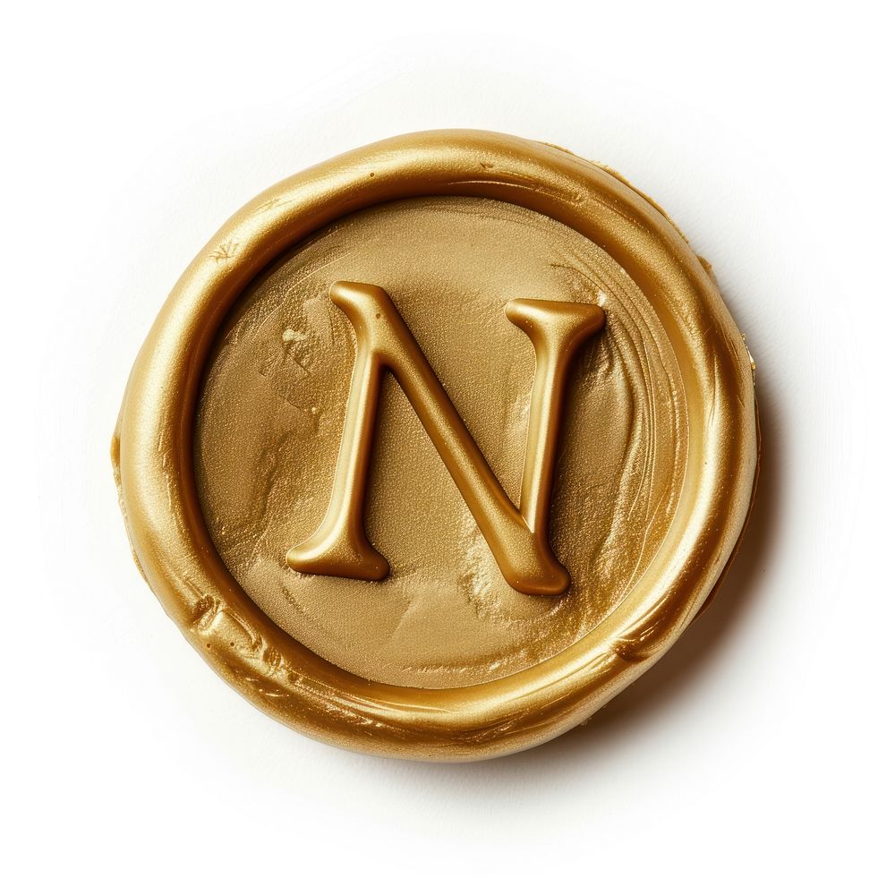 Letter N gold accessories accessory. | Free Photo - rawpixel