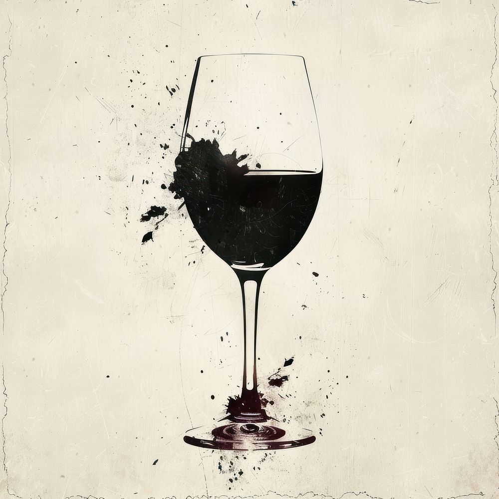 Wine Glass Beverage Alcohol Liquor Premium Photo Illustration Rawpixel