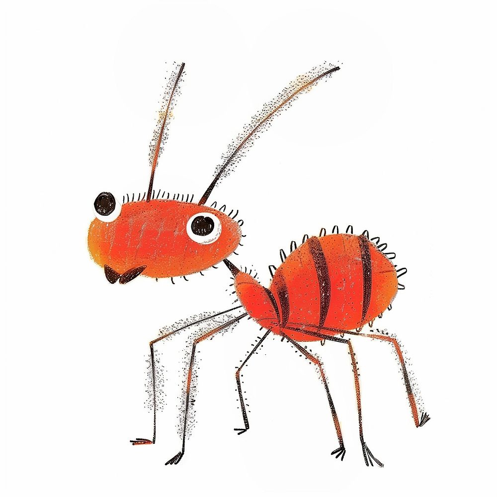 Cute ant animal illustration | Free Photo Illustration - rawpixel