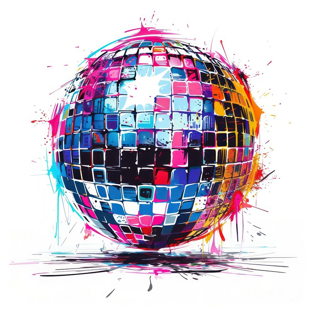 Graffiti Disco ball art photography | Premium Photo Illustration - rawpixel