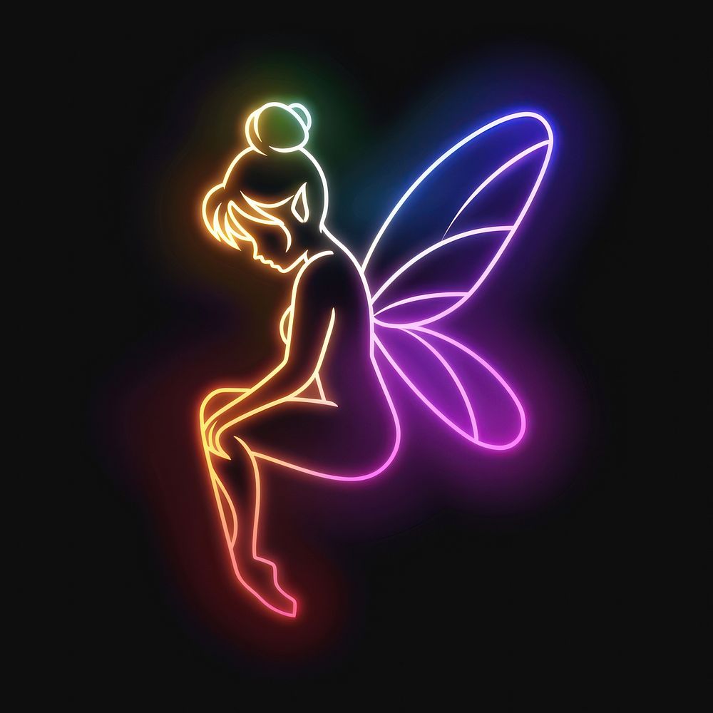 Fairy neon astronomy lighting. | Premium Photo Illustration - rawpixel