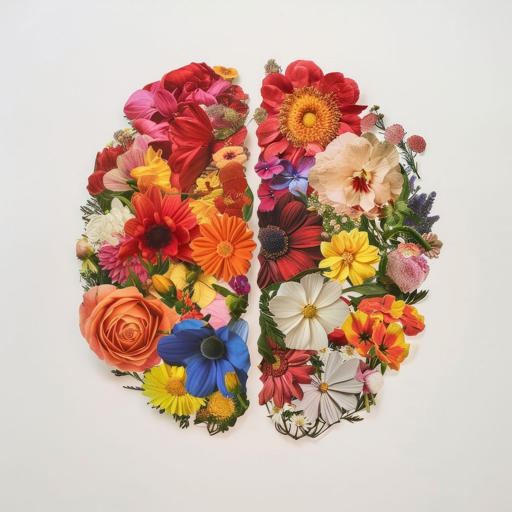 Illustration brain flower pattern plant | Free Photo Illustration ...