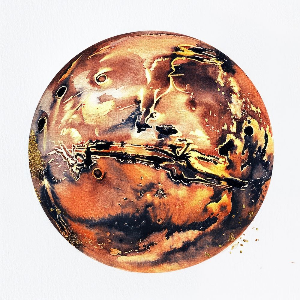A mars astronomy universe planet. | Premium Photo Illustration - rawpixel