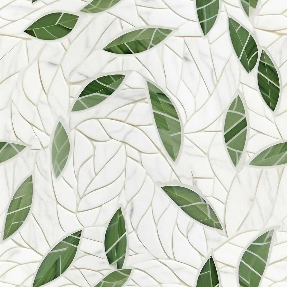 Pattern leaf tile graphics. | Free Photo - rawpixel