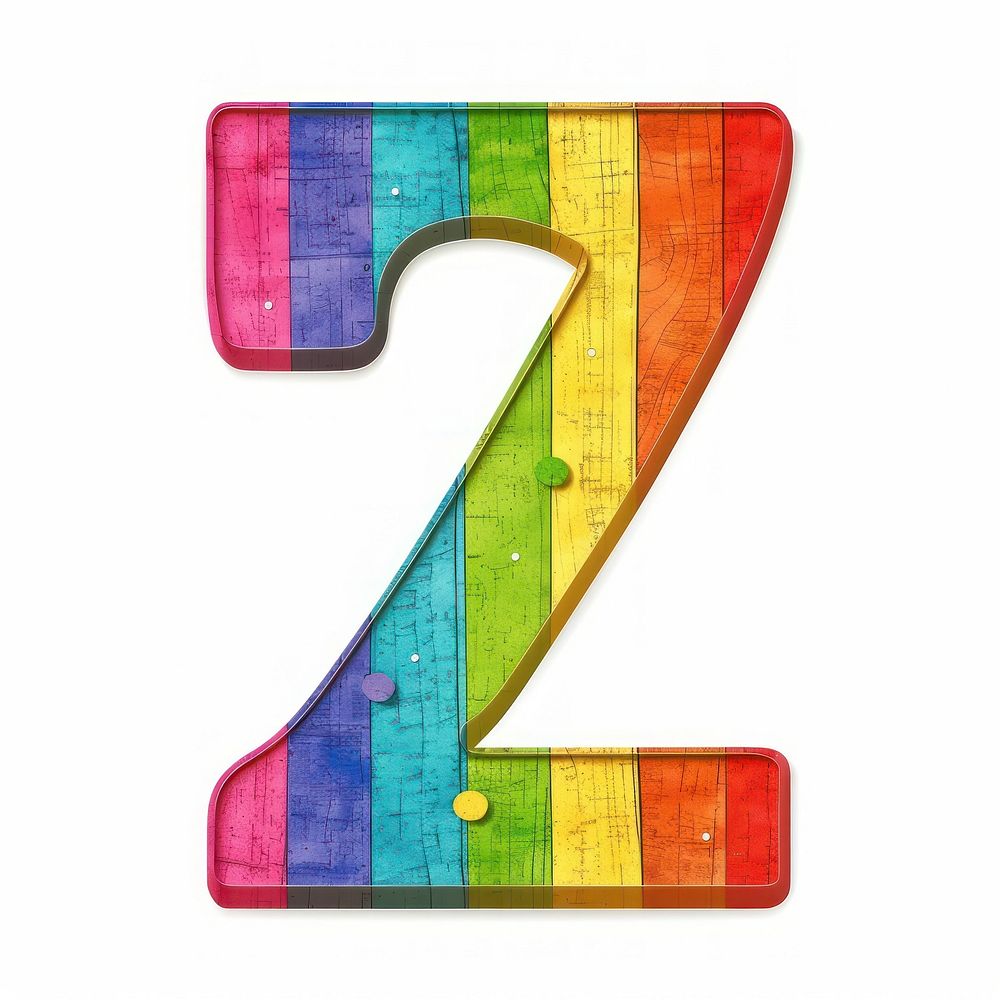 Rainbow number 7 weaponry symbol | Free Photo Illustration - rawpixel
