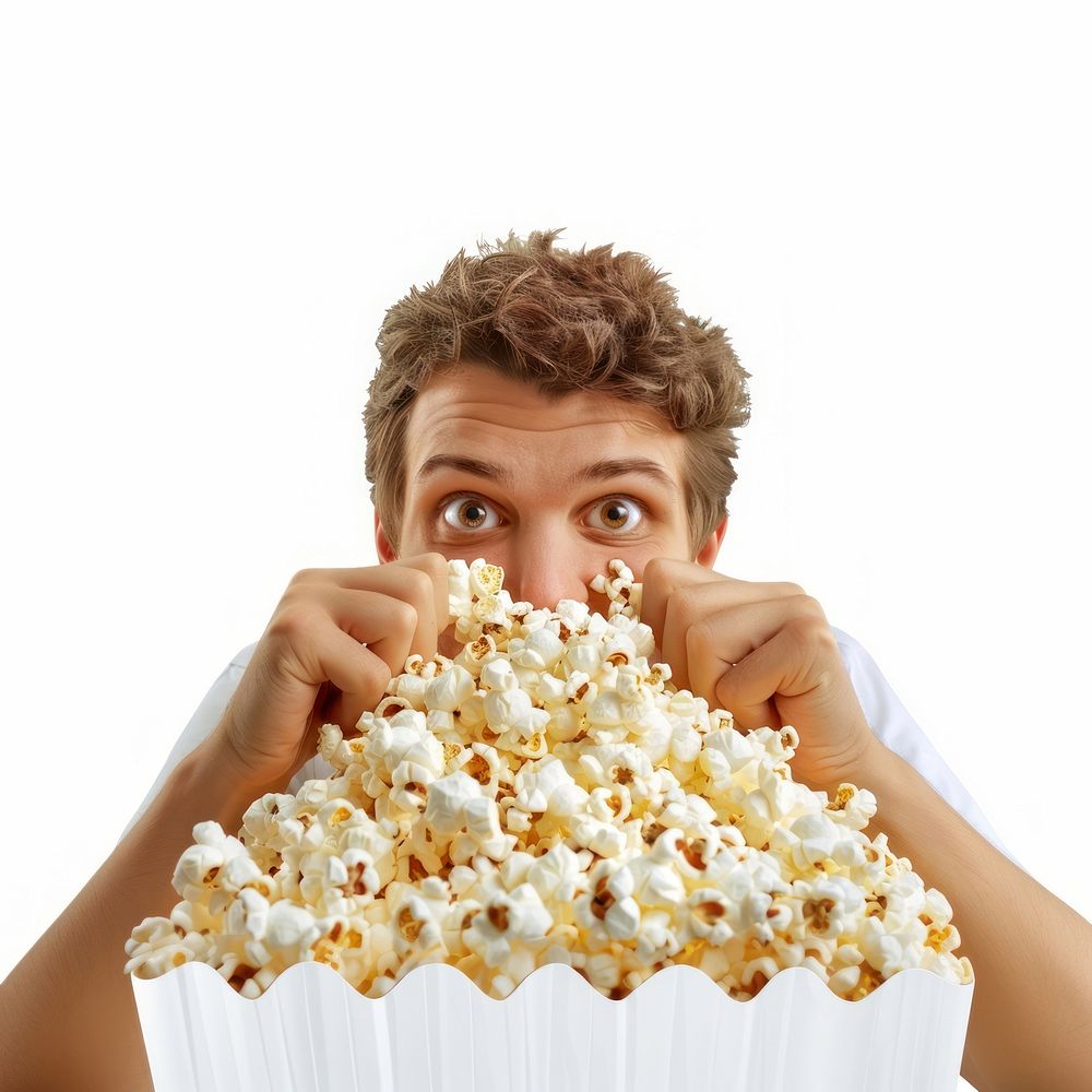 Eatting popcorn person dessert wedding | Premium Photo - rawpixel