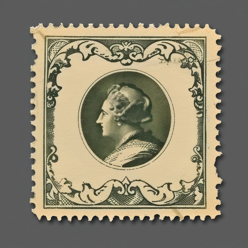 Vintage postage stamp art representation | Free Photo Illustration ...