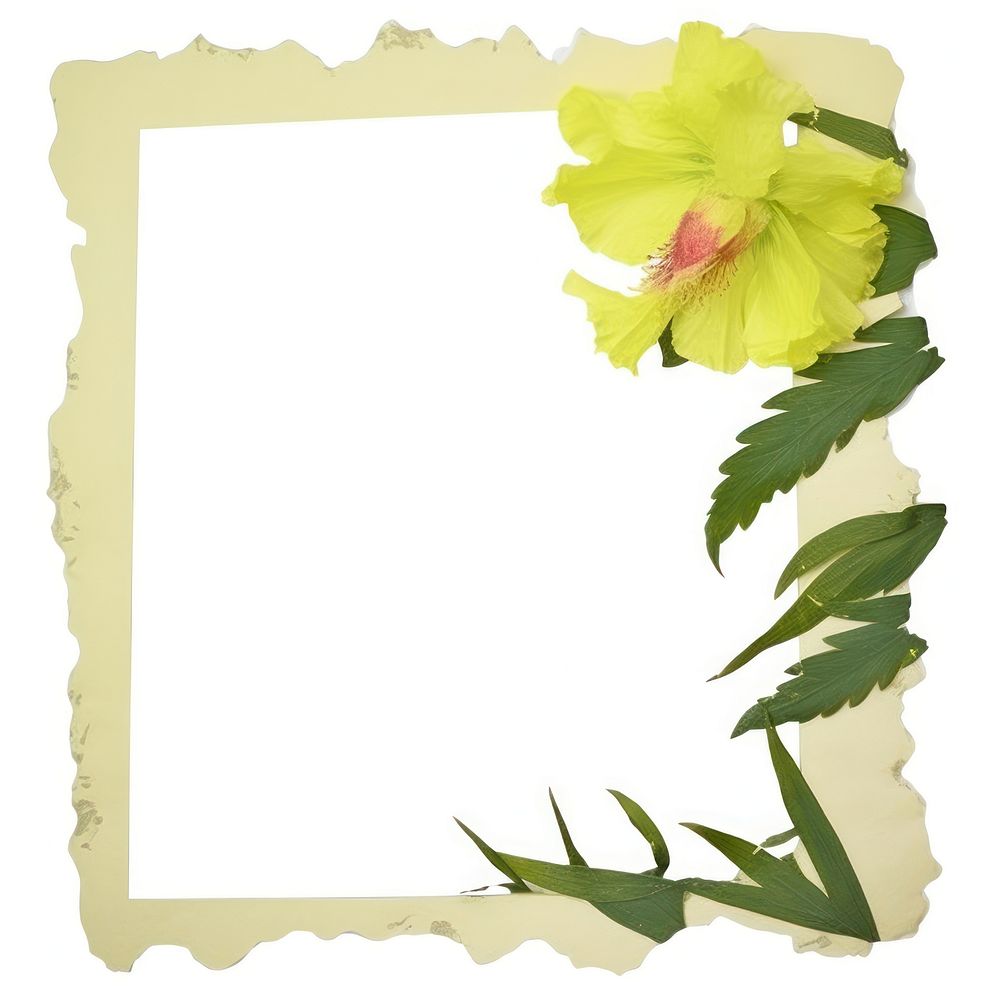 Neon botanical ripped paper flower | Free Photo - rawpixel