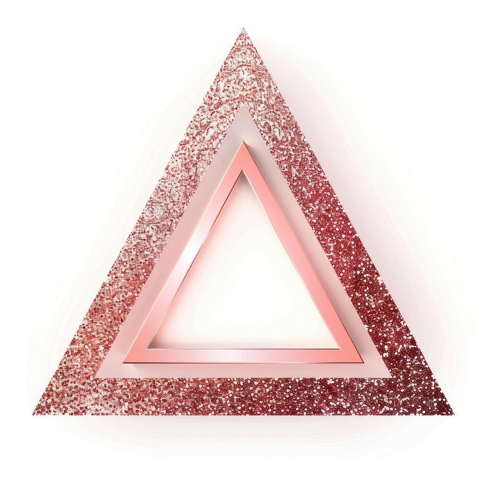 Frame glitter Triangle shape triangle | Free Photo Illustration - rawpixel