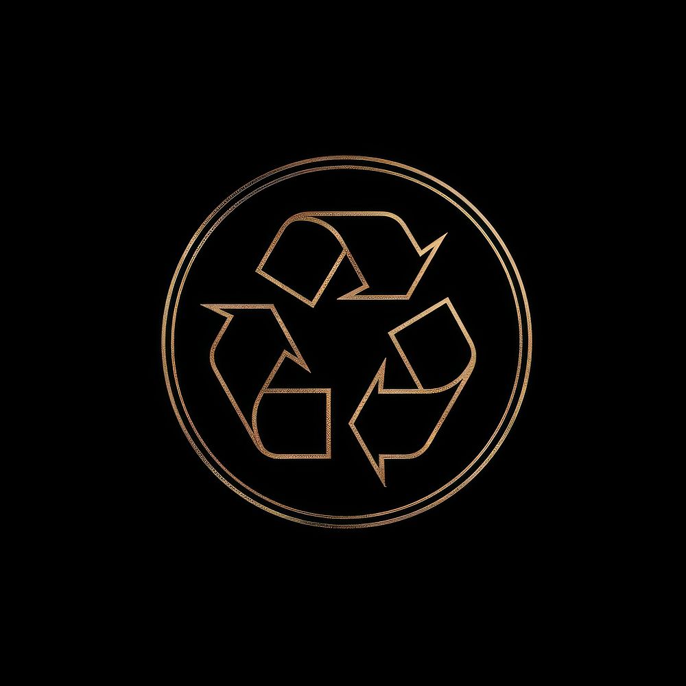 Surreal aesthetic Recycle symbol logo | Free Photo Illustration - rawpixel