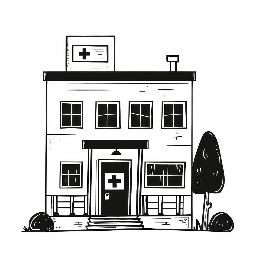 Fun illustration cute hospital art | Free Photo Illustration - rawpixel