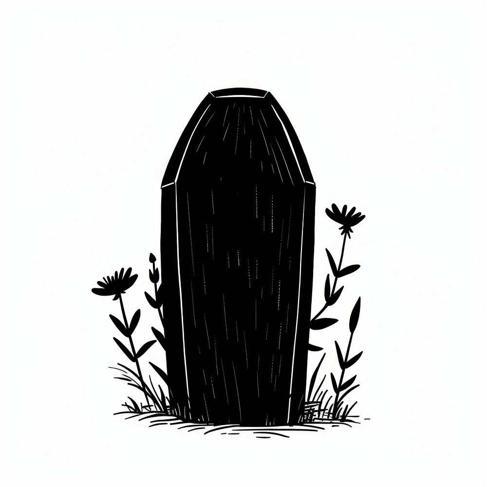 Fun illustration cute funeral art | Free Photo Illustration - rawpixel