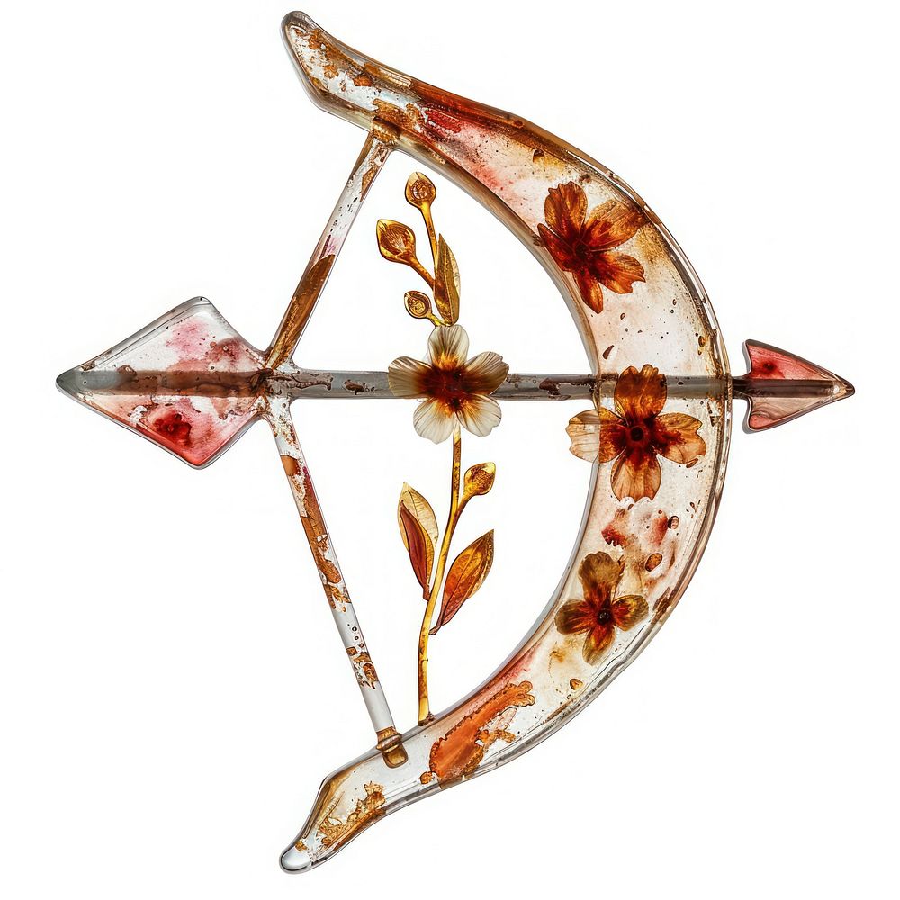 Flower resin bow and arrow | Free Photo - rawpixel