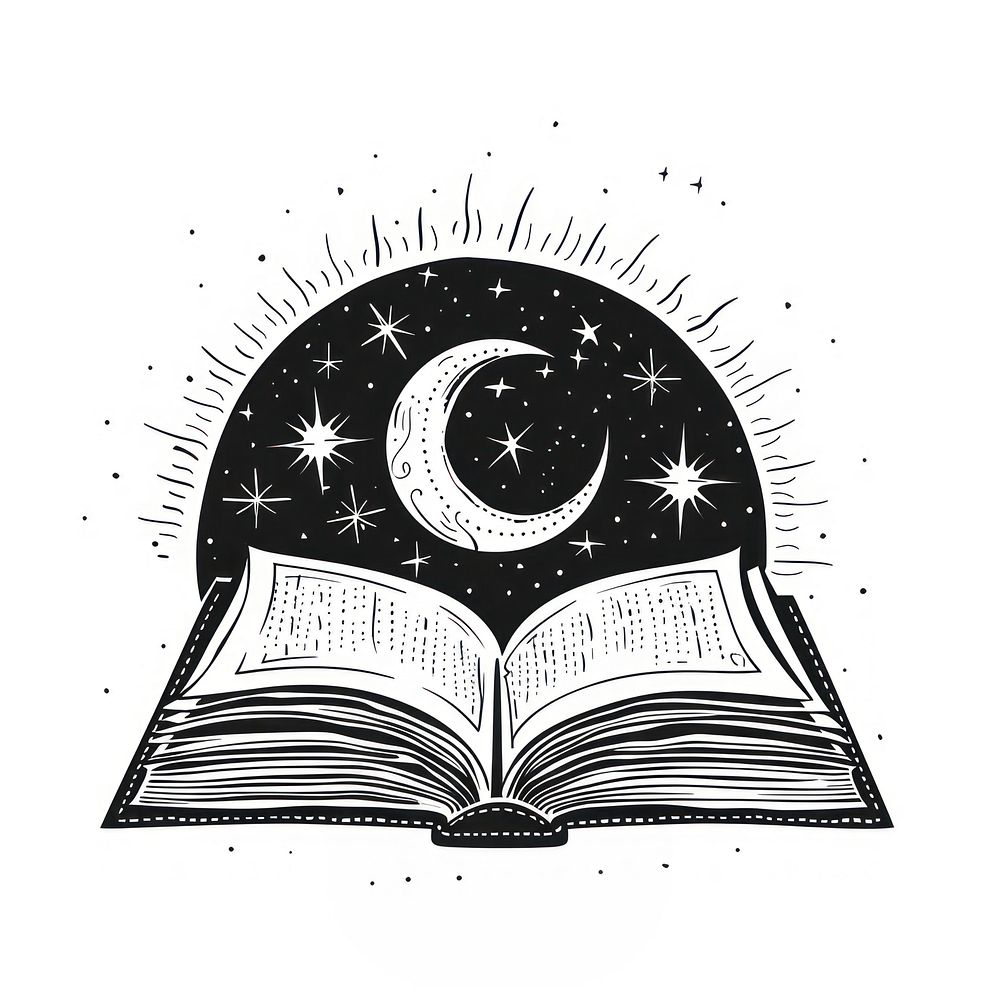 Surreal aesthetic open book logo | Free Photo Illustration - rawpixel