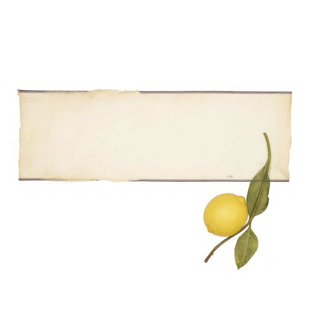 Lemon ephemera produce fruit plant. | Free Photo Illustration - rawpixel