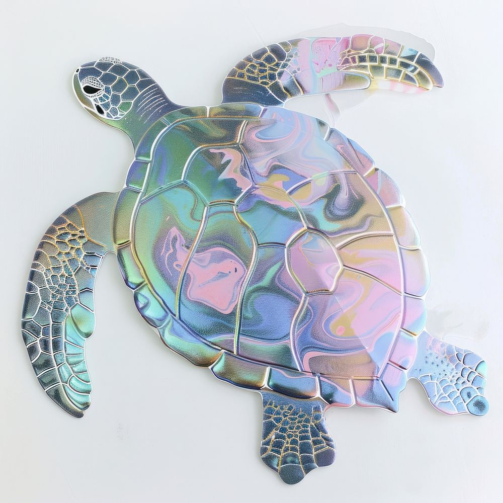 Acrylic pouring sea turtle ammunition | Free Photo - rawpixel