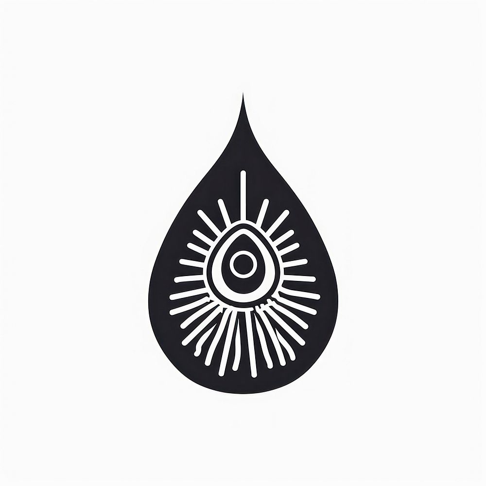 Surreal aesthetic water drop logo | Free Photo Illustration - rawpixel